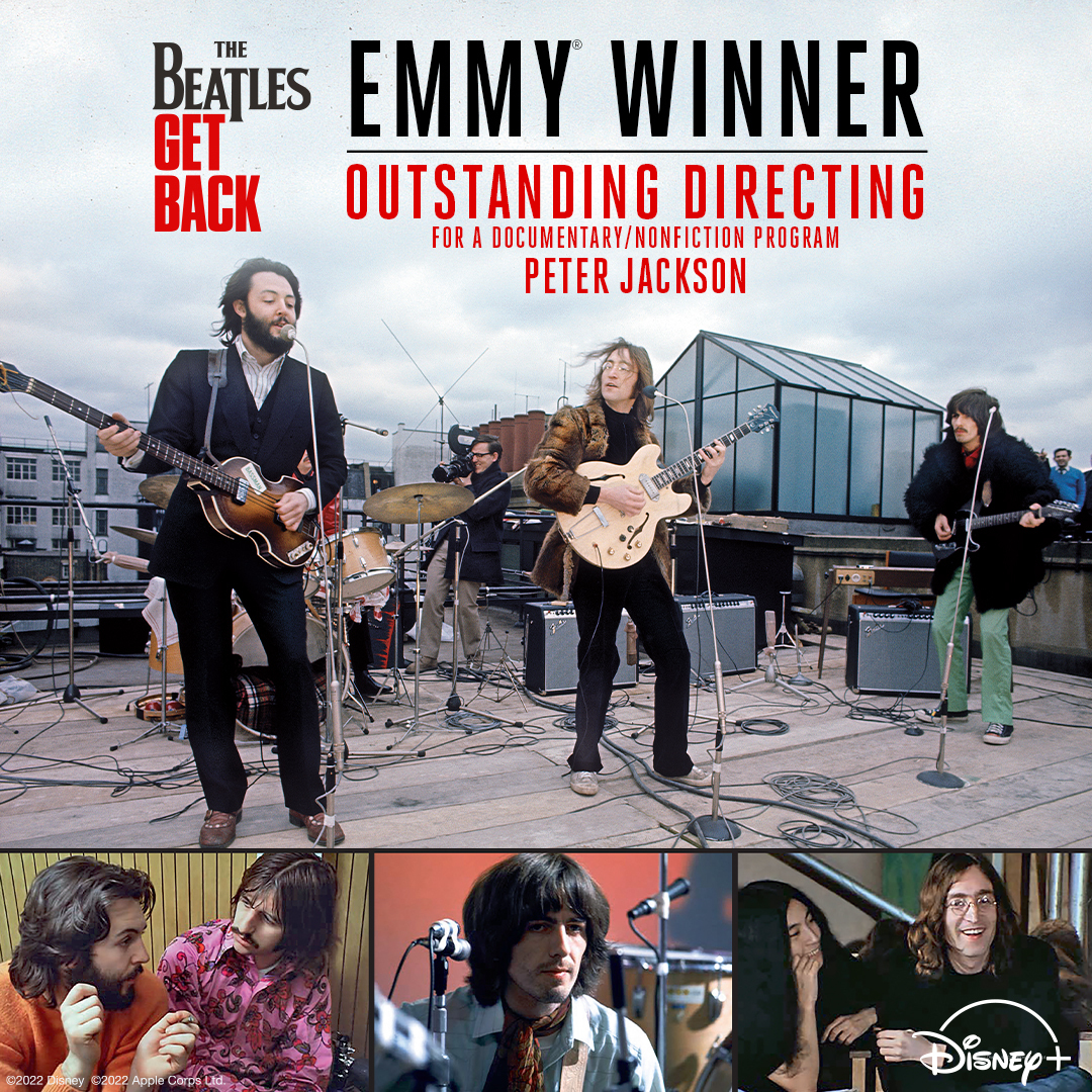The Beatles: Get Back wins 5 Emmy Awards | The Beatles