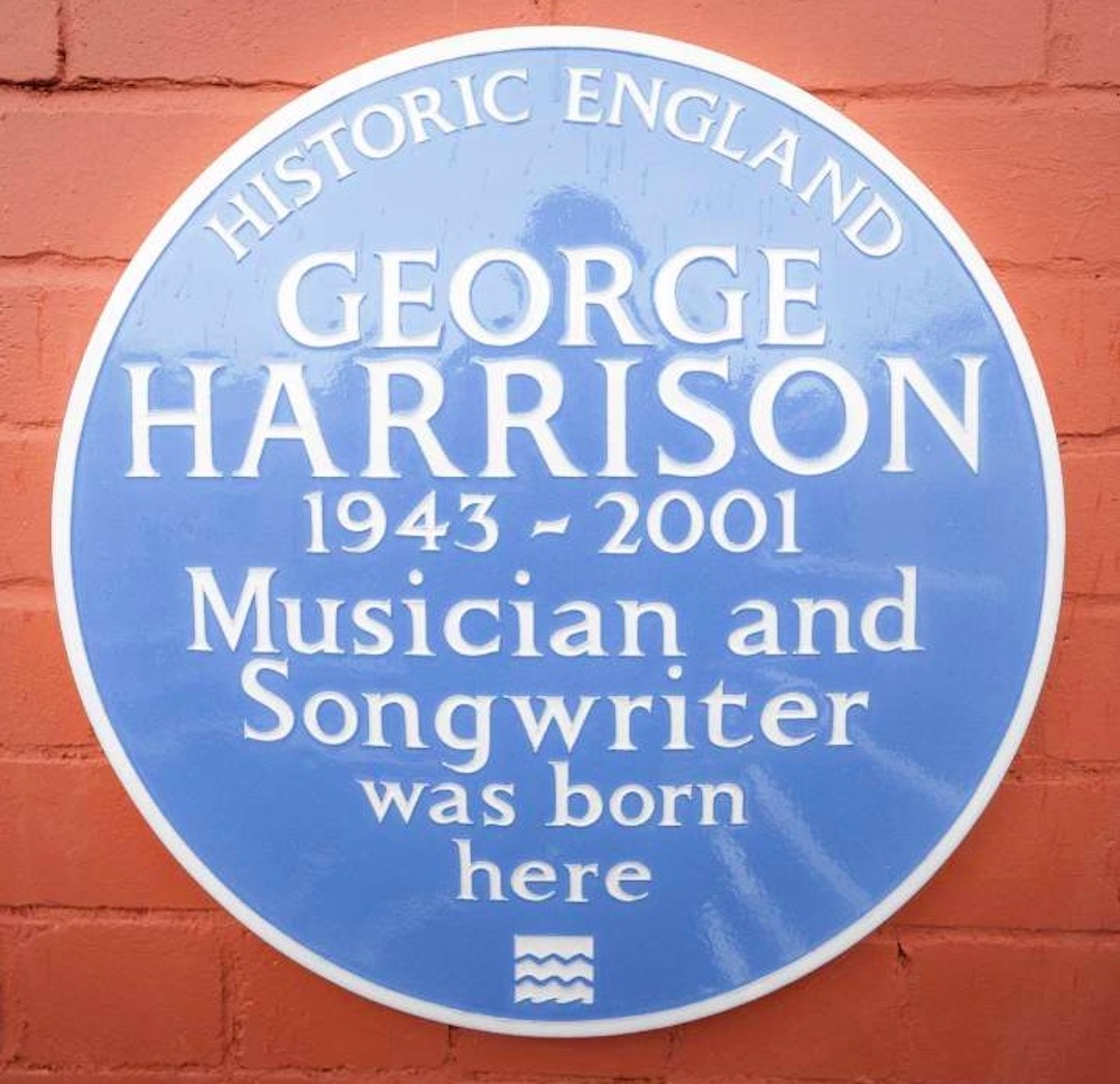 Blue Plaque Unveiled Celebrating George At His Liverpool Birthplace ...